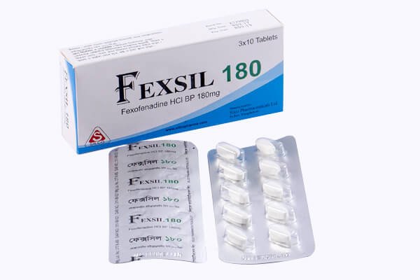 Fexsil 180 Tablet - Silco Pharmaceuticals Limited
